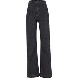 2Y STUDIOS Damen Bequeme Jeans "2Y Studios Vulna Open Hem Jeans"schwarz, Gr. 30, unifarben, 100% Baumwolle, Jeans