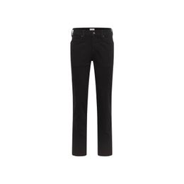 Comfort-fit-Jeans Mustang "Jeans Style Washington Straight", Damen, Gr. 35, N-Gr, schwarz, Obermaterial: 64% Baumwolle CO. 31% Polyester PES. 3% Viskose CV. 2% Elasthan EL., Jeans