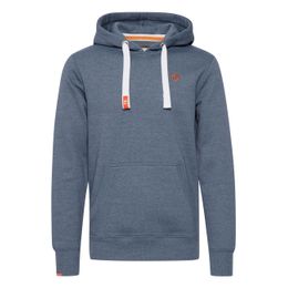 !Solid Kapuzenpullover SOLID "Hoodie SDBennHood", Herren, Gr. M, blau (grau blau), Obermaterial: 50% Baumwolle CO. 50% Polyester PES., Pullover Kapuzenpullover