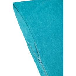 w&auml;schepur w&auml;schepur Bade-Poncho, Blau, Gr. S/M, Handt&uuml;cher, 100% Baumwolle