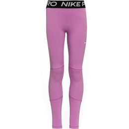 Nike PRO DRI-FIT Tights M&auml;dchen - Gr&ouml;&szlig;e 146/152 - lila