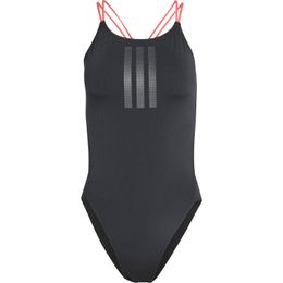 Adidas RIPSTR SUIT Badeanzug Damen - Gr&ouml;&szlig;e 42 - schwarz