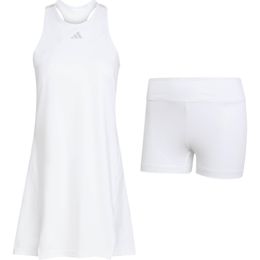 Adidas CLUB Tenniskleid Damen - Gr&ouml;&szlig;e M - wei&szlig;