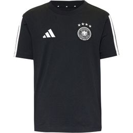 Adidas DFB KIDS TEE T-Shirt Kinder - Gr&ouml;&szlig;e 164 - schwarz