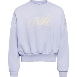Nike Club Sweatshirt M&auml;dchen - Gr&ouml;&szlig;e 146/152 - lila