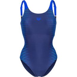 arena W arena SIDE PLACEMENT SWIMSUIT U BACK B Schwimmanzug Damen - Gr&ouml;&szlig;e 44 - blau