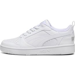 Puma Rebound V6 Jr. Sneaker Kinder - Gr&ouml;&szlig;e 38 - wei&szlig;