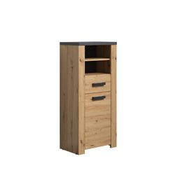 TRENDTEAM Standschrank 'Follow' Artisan Eiche 53 x 118 x 35 cm