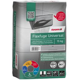 toom Flexfuge 'Universal' grau 15 kg