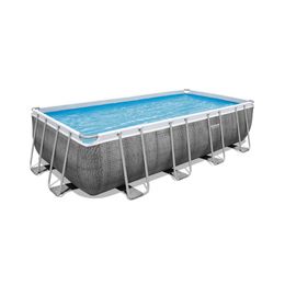 Bestway Frame-Pool-Set 'Power Steel' 549 x 274 x 122 cm mit Sicherheitsleiter und Filterpumpe