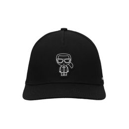 K by KARL LAGERFELD Karl Lagerfeld Cap Damen Gr&ouml;&szlig;e 55/60 schwarz / wei&szlig;