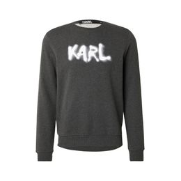 K by KARL LAGERFELD Karl Lagerfeld Sweatshirt Herren Gr&ouml;&szlig;e XL grau / wei&szlig;