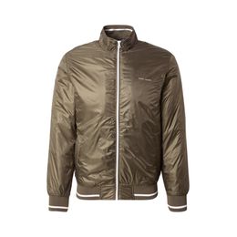 Pepe Jeans Jacke 'ROCKER' Herren Gr&ouml;&szlig;e M oliv / wei&szlig;