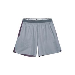 4F Sportshorts Herren Gr&ouml;&szlig;e L hellgrau / schwarz