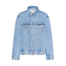 Calvin Klein Jeans Jacke Damen Gr&ouml;&szlig;e L blue denim