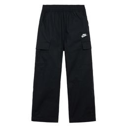 Nike Sportswear Hose 'CLUB' Jungen Gr&ouml;&szlig;e 158/170 schwarz / wei&szlig;