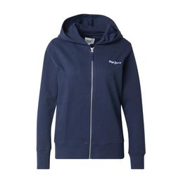 Pepe Jeans Sweatjacke 'EDNY RO' Damen Gr&ouml;&szlig;e M navy / wei&szlig;