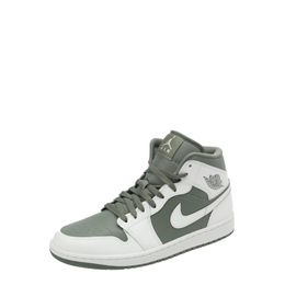 Jordan Sneaker 'AIR Jordan 1 MID' Herren Gr&ouml;&szlig;e 42 khaki / wei&szlig;