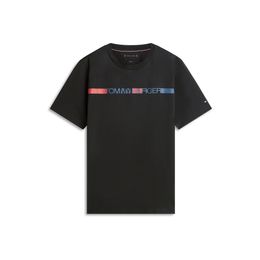 Tommy Hilfiger T-Shirt 'BRAND LOVE' Herren Gr&ouml;&szlig;e XL blau / rot / schwarz