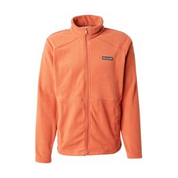 Columbia Funktionsfleecejacke 'Castle Dale ' Herren Gr&ouml;&szlig;e M anthrazit / orange / wei&szlig;