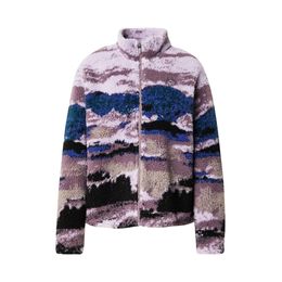 Only Play Funktionsfleecejacke 'ONPSik' Damen Gr&ouml;&szlig;e M blau / mauve / pastelllila / schwarz