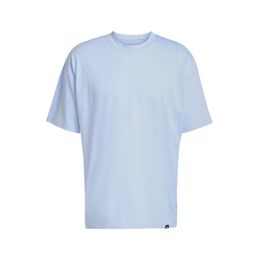 adidas Performance Funktionsshirt 'GFX Glob Q3' Herren Gr&ouml;&szlig;e S aqua / hellblau