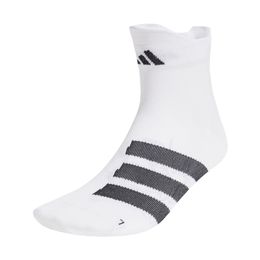 adidas Performance Sportsocken 'Run X Adizero' Herren Gr&ouml;&szlig;e 46/48 schwarz / wei&szlig;