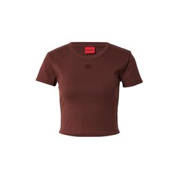 Hugo T-Shirt 'Delanor' Damen Gr&ouml;&szlig;e S dunkelbraun