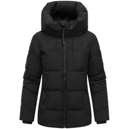 Marikoo Winterjacke 'Kuscheltatze XVI' Damen Gr&ouml;&szlig;e XL schwarz