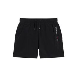 Tommy Hilfiger Underwear Badeshorts Jungen Gr&ouml;&szlig;e 164/176 grau / schwarz / wei&szlig;