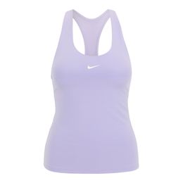 Nike Sporttop 'SWOOSH' Damen Gr&ouml;&szlig;e S helllila / wei&szlig;