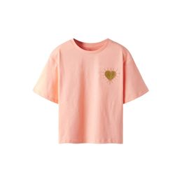 name it T-Shirt 'NKFBEATRICE' M&auml;dchen Gr&ouml;&szlig;e 134/140 gold / apricot