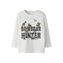 name it Shirt 'NMMVOTO' Jungen Gr&ouml;&szlig;e 122/128 dunkelgrau / hellgr&uuml;n / schwarz / wei&szlig;