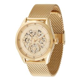 Guess Uhr Herren Gr&ouml;&szlig;e One Size gold / schwarz / silber / wei&szlig;