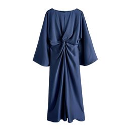 next Kleid Damen Gr&ouml;&szlig;e 34 navy Winterkleid
