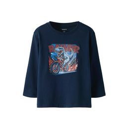 name it Shirt 'NMMVELDO' Jungen Gr&ouml;&szlig;e 98 blau / navy / rot