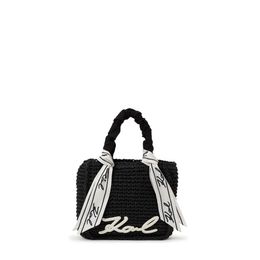 K by KARL LAGERFELD Karl Lagerfeld Strandtasche Damen Gr&ouml;&szlig;e One Size schwarz / wei&szlig;