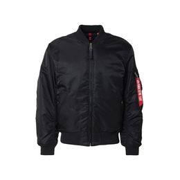 Alpha Industries &Uuml;bergangsjacke 'MA-1 Dragon' Herren Gr&ouml;&szlig;e S royalblau / safran / dunkellila / schwarz