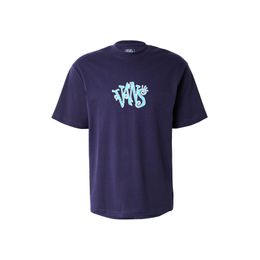 Vans T-Shirt 'Bromeo' Herren Gr&ouml;&szlig;e M navy / hellblau