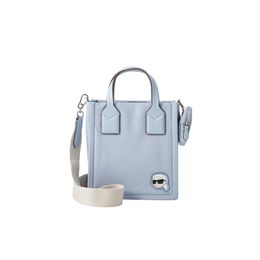 K by KARL LAGERFELD Karl Lagerfeld Handtasche 'IKON' Damen Gr&ouml;&szlig;e One Size creme / hellblau / schwarz / offwhite