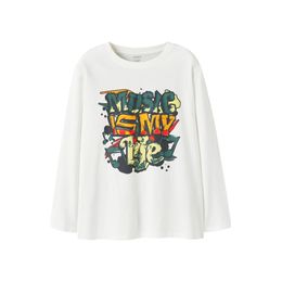 name it Shirt 'NKMVELDO' Jungen Gr&ouml;&szlig;e 158/164 gelb / gr&uuml;n / orange / wei&szlig;