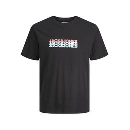 Jack & Jones Jack & Jones T-Shirt 'JWHCYBER' Herren Gr&ouml;&szlig;e XL mint / eosin / schwarz / wei&szlig;