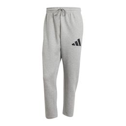 adidas Sportswear Sporthose Herren Gr&ouml;&szlig;e XL hellgrau / schwarz