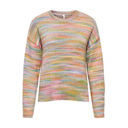 Only Pullover 'ONLHELJA' Damen Gr&ouml;&szlig;e M hellblau / safran / gr&uuml;n / altrosa