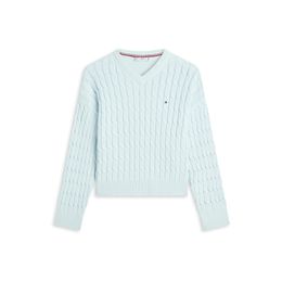 Tommy Hilfiger Pullover Damen Gr&ouml;&szlig;e M himmelblau