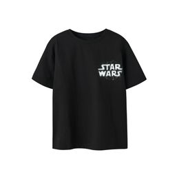 name it T-Shirt 'NKMFRODE STARWARS' Jungen Gr&ouml;&szlig;e 146/152 schwarz / wei&szlig;