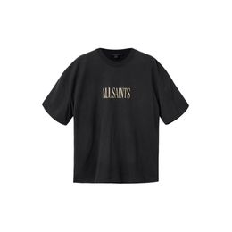 AllSaints T-Shirt 'CORA ETTA' Damen Gr&ouml;&szlig;e M gold / schwarz