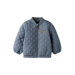 name it Jacke 'NMMMarlon' Jungen Gr&ouml;&szlig;e 98 taubenblau / braun / grau / gr&uuml;n