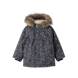 name it Funktionsjacke 'Snow05' M&auml;dchen Gr&ouml;&szlig;e 98 saphir / oliv / mauve / wei&szlig;
