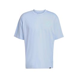 adidas Performance Performance Shirt 'GFX Glob Q3' male Blue size M
